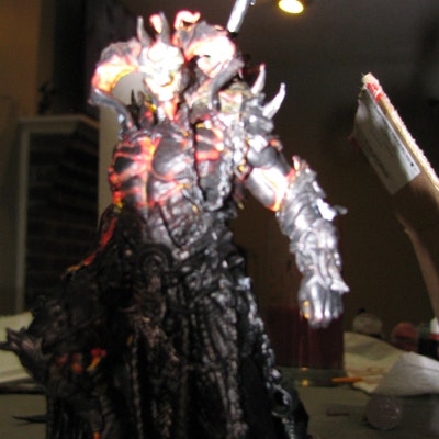 Azael, Pit Lord Dnd Miniature L 3D Printed Model L Monster L Beast ...