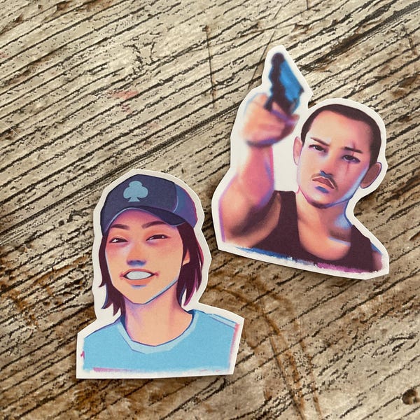 KATSEYE SIS Color-coded Art Stickers | Kpop Girl Group | Manon Sophia ...