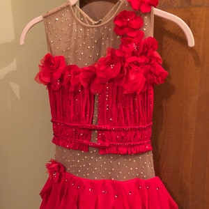 Contemporary/acro Dance Costume the Fight in Me - Etsy