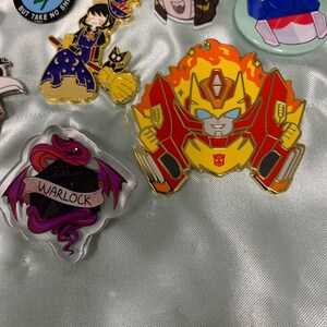 Dnd Class Pin Acrylic 14 Classes Perfect Gift for Party Members Dungeon ...