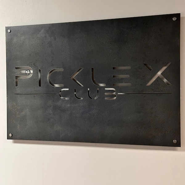 Custom Rusted Metal Sign Personalized Metal Wall Signs Farm Signs ...