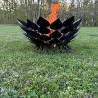 Butterfly II Fire Pit, Digital Product, Files DXF, SVG for Cnc, Plasma ...