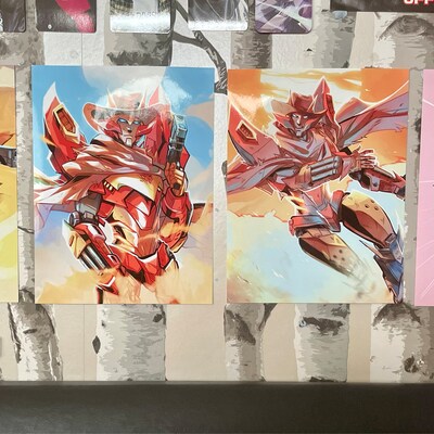 Cyclonus Transformers MTMTE Print - Etsy