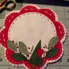 PDF Christmas Tree Candle Mat Cozy Felt Pattern - Etsy
