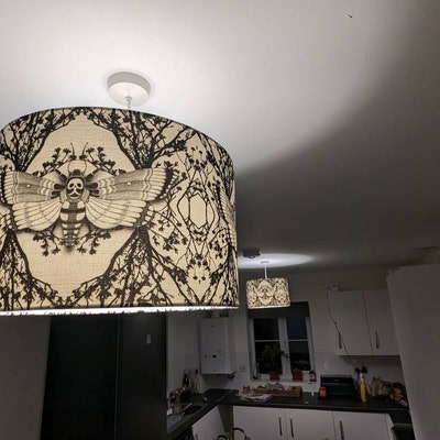 Victorian Gothic Bat Lamp Shade, Gothic Home Decor 25cm Light Shade - Etsy