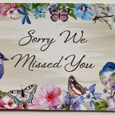 JW Set of 40 Postcards Sorry We Missed You Not at Home Pioneer Door to ...