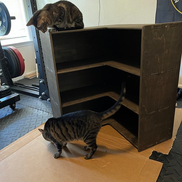 Montessori Toy Shelf Toddler Corner Toy Shelf Montessori Wooden ...