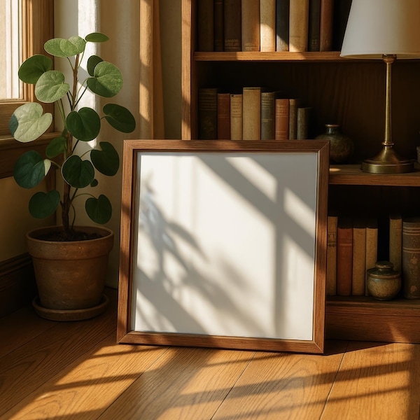 50x Square Frame Mockups: PSD Smart Objects, Canva Drag & Drop ...