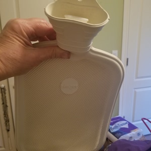 Sänger Rubber Hot Water Bottle - Made in Germany - 2 Litres (white) - Etsy