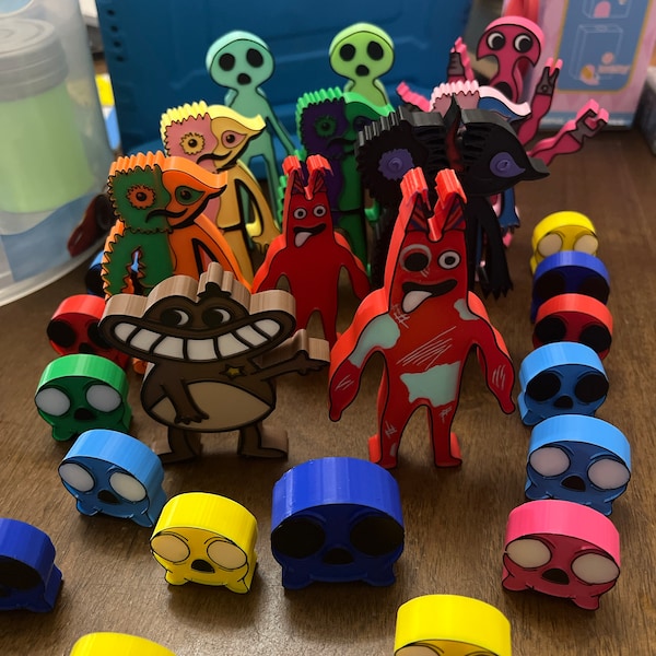 Garten of Banban 6 Figures, Sir Dadadoo, Nanny, Bittergiggle ...