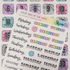 Undated Calendar Post-it® Notes Repositionable Self Stick Notes, Cute ...