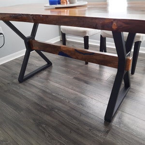 Metal X Legs DIY Steel Legs for Dining Table or Desk | Etsy Canada