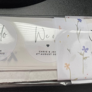 Custom Wedding Wishing Well Card and Wishes Well Decal Label - Etsy