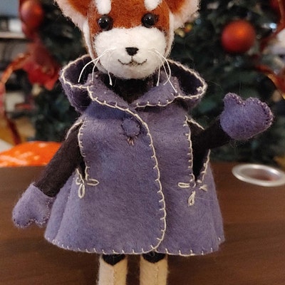 Charlotte Fox's Cloak PDF Pattern, Felt Cloak Pattern, Miniature ...