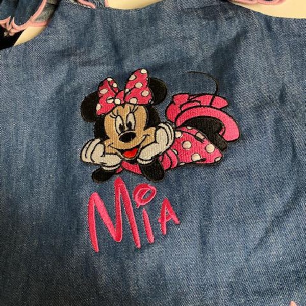 Minnie Mouse Face Embroidery Design Happy Face Minnie Mouse Embroidery ...