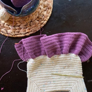 How to Crochet OPEN SQUARE YOKES - Detailed Tutorial With Step by Step ...