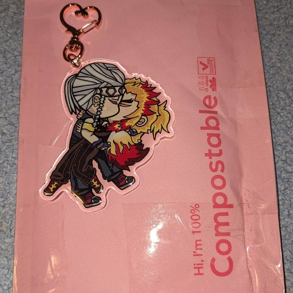 Demon Anime Hashira Acrylic Keychains - Etsy
