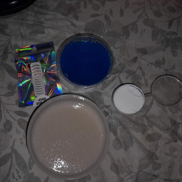 Tangerine Temptation Bingsu Slime Crunchy Slime Bubble Popping Slime ...