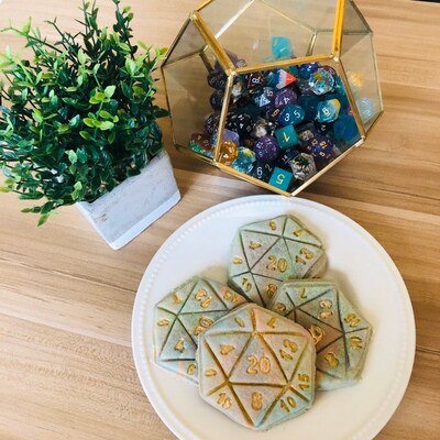 D20 D20 Dice D20 Cookie Cookie Cookie Cutter Custom Cookie Cutter ...