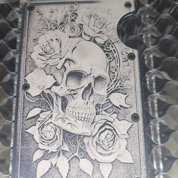 Slate Stone Engraving Great for Art Display or Using as a Coaster ...