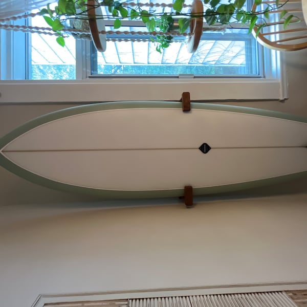 Vertical Carved "aloha" Wall Display Storage Racks Hangers 3pc Teak ...