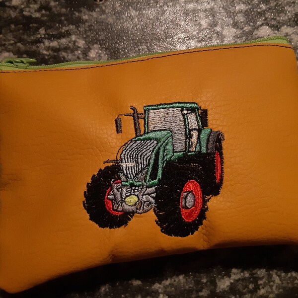 Tractor Farm Machine Embroidery File 3 Sizes - Tiny Tractor Embroidery ...