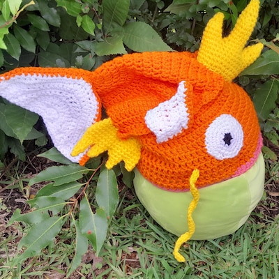 CROCHET PATTERN: Magikarp Slouchy Hat - Etsy