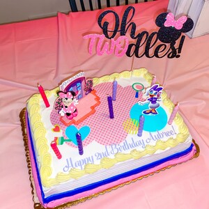 Oh Twodles Cake Topper, I'm Twodles Cake Topper, Girls 2nd Birthday ...