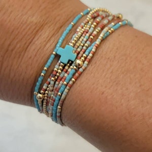 Handmade Stack Bracelets Gold Bracelets 23 and 4 Mm - Etsy