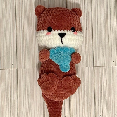 Amigurumi Otter Pattern, Plush Pattern, PDF Pattern, Stuffed Otter Toy ...