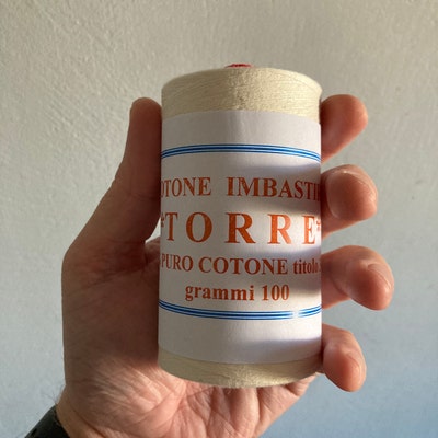 TORRE 100% Cotton Basting Thread, Made in Italy - Etsy