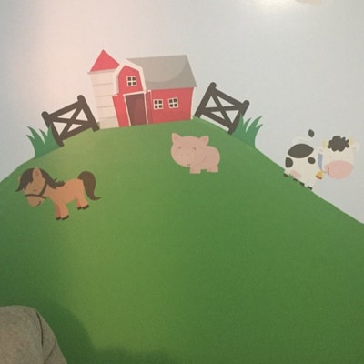 Farm Wall Decals, Farm Animal Decal, Horse Wall Decal, Animal Wall ...