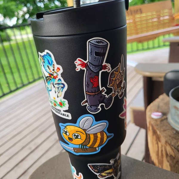 Killer Bee Sticker | Waterproof Cute Bee Sticker for Laptop & Water ...