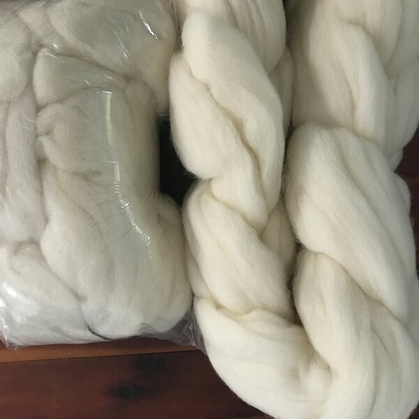 4oz Rambely Wool Roving | Hand Dyed | Combed Top | Sustainable Fiber ...