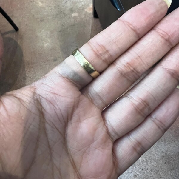 Natural Red Coral Cylindrical Shape (moonga) Gemstone Copper Ring | 3ct ...