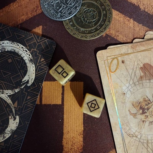 Scarlet Sands Sabacc Game Mat - Etsy