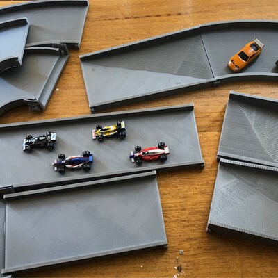 MARBLE SPECTATOR STANDS 2 Pack, Marble Race Track Kit, A Diy Modular ...