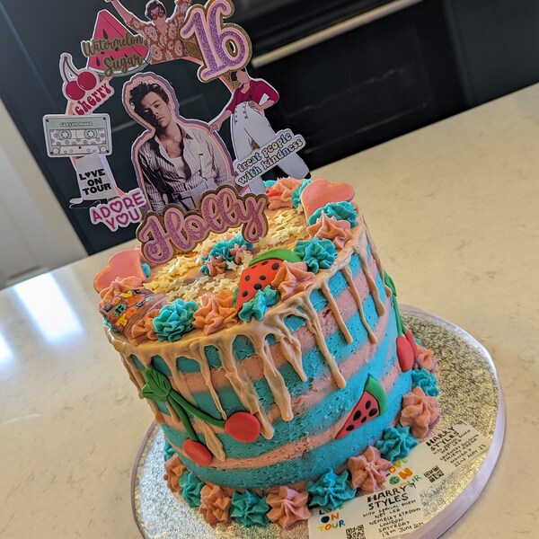Harry Styles Cake Topper, Harry Styles Party - Etsy