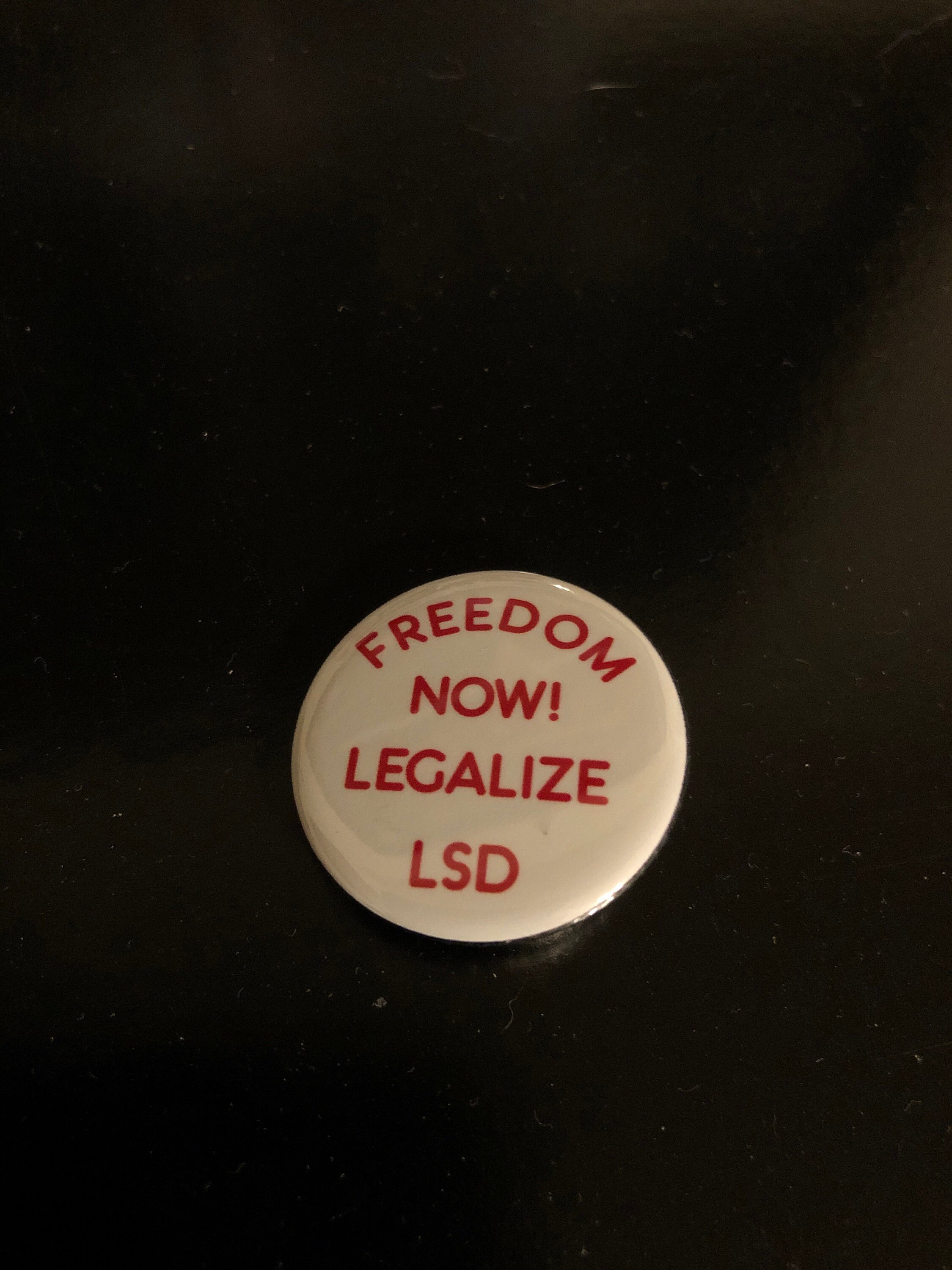 Freedom Now Legalize LSD 1.25 Inch Pin | Etsy