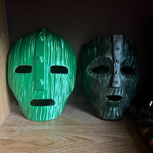 Snarling Wolf Mask 3D Printed Demon Oni Half Mask - Etsy