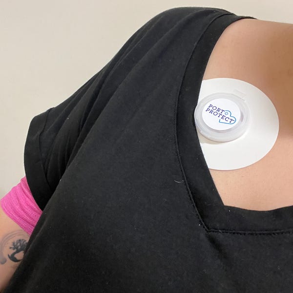 Chemo/infusion Port Protectors | Medical-grade Adhesive | Patented ...
