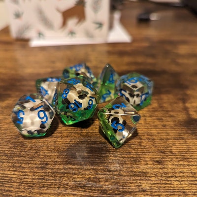 Under the Sea Tide Pool Dnd Dice Set Perfect Gift for Fans of Dungeons ...