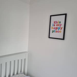 Cherry Pop Checkerboard Retro Text Art Print Unframed A6 A5 - Etsy