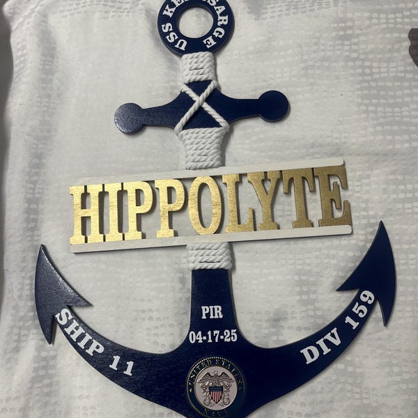 Military Family Deployment Lighted Sign | LED Wooden Base | Gift for ...