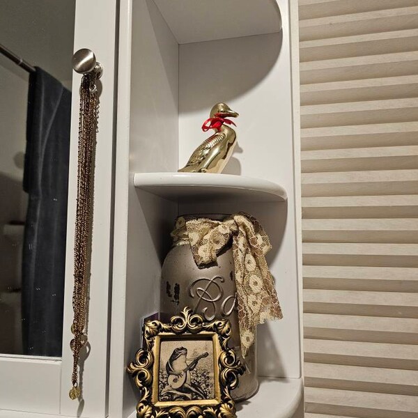 Vintage Bat Print in Baroque Frame Antique Hanging Bat Art Framed in ...