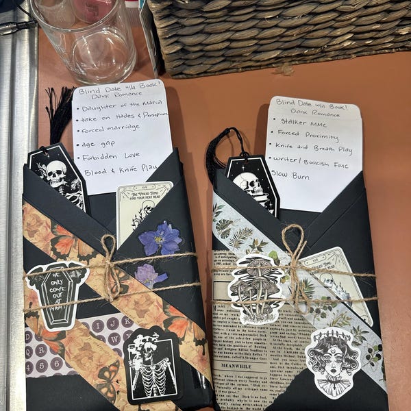 Blind Date With a Book, Cottagecore, Bookish Easter, Gift for Reader ...