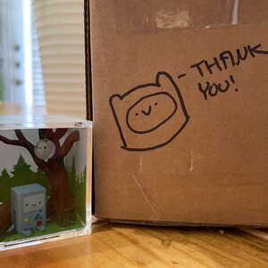 Adventure Time Jake and Prismo Display Box - Etsy UK