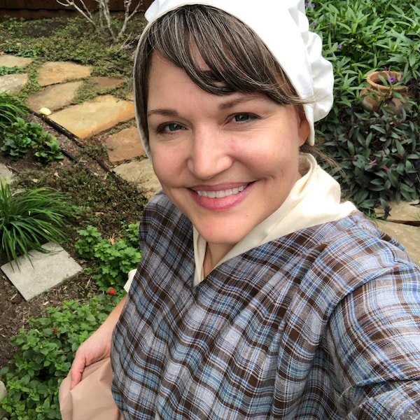 Woman's Plain Cap - Colonial - Etsy