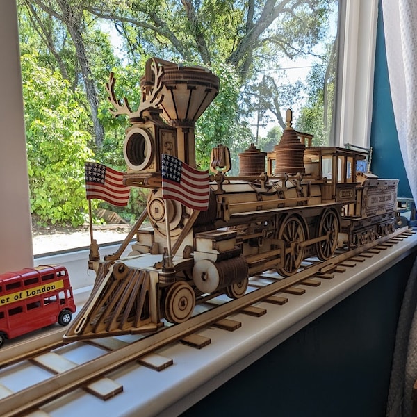 1873 American 4-4-0 Locomotive "juno" - Etsy
