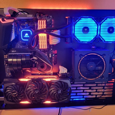 Wall Computer Computer Wall Mount Space Case Open Case - Etsy